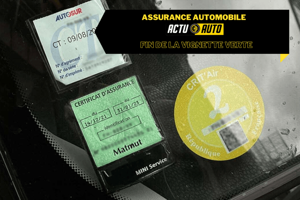 Assurance automobile : Fin de la vignette verte | Actuauto.fr